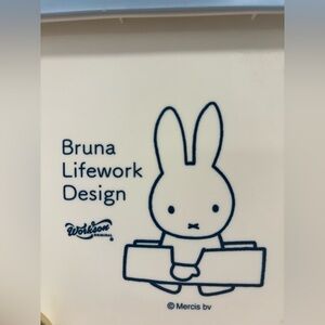 miffy | Accessories | Miffybruna Lifework Design White And Blue Storage ...